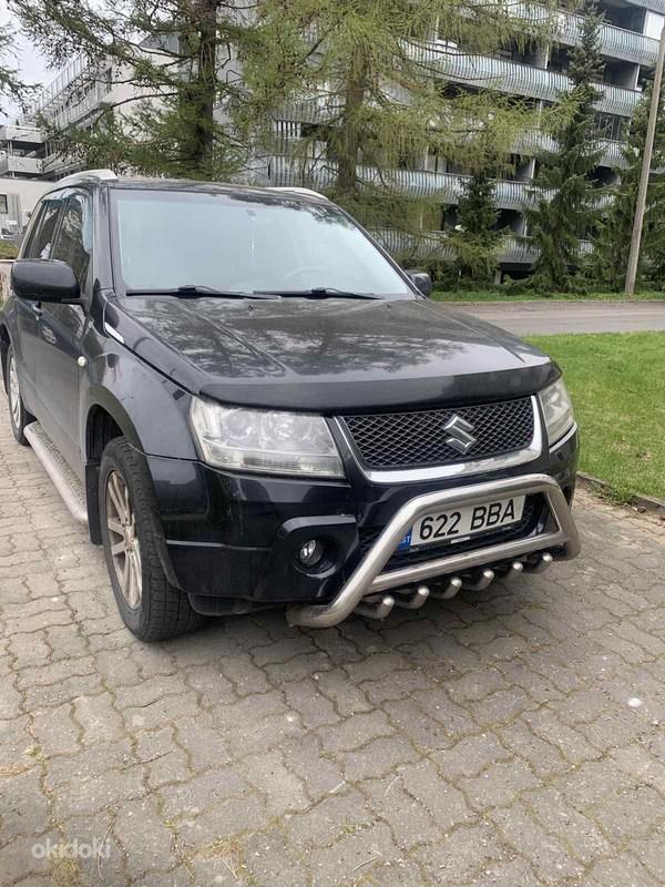 Black Suzuki grand-vitara 2008 in Tallinn, with an engine capacity of 2.00 L and mileage of 142 thousand km for 6000 €, photo 6 on AUTOMOTO.COM.LV