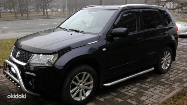 Black Suzuki grand-vitara 2008 in Tallinn, with an engine capacity of 2.00 L and mileage of 142 thousand km for 6000 €, photo 9 on AUTOMOTO.COM.LV