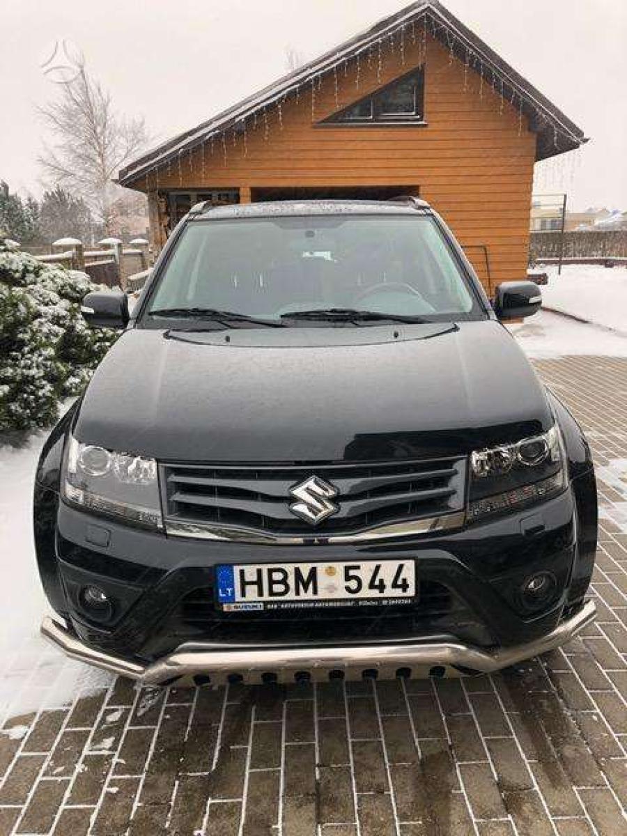 Melns Suzuki grand-vitara 2014 Klaipėda, ar dzinēja tilpumu 2.40 L un nobraukumu 90 tūkst. km par 3999 €, foto 2 vietnē AUTOMOTO.COM.LV