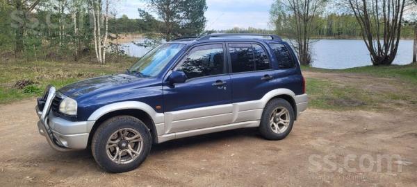 Синий Сузуки Гранд Витара 2005 в Резекне, объемом двигателя 2.00 л и пробегом 300 тыс. км за 3250 €, фото 3 на AUTOMOTO.COM.LV