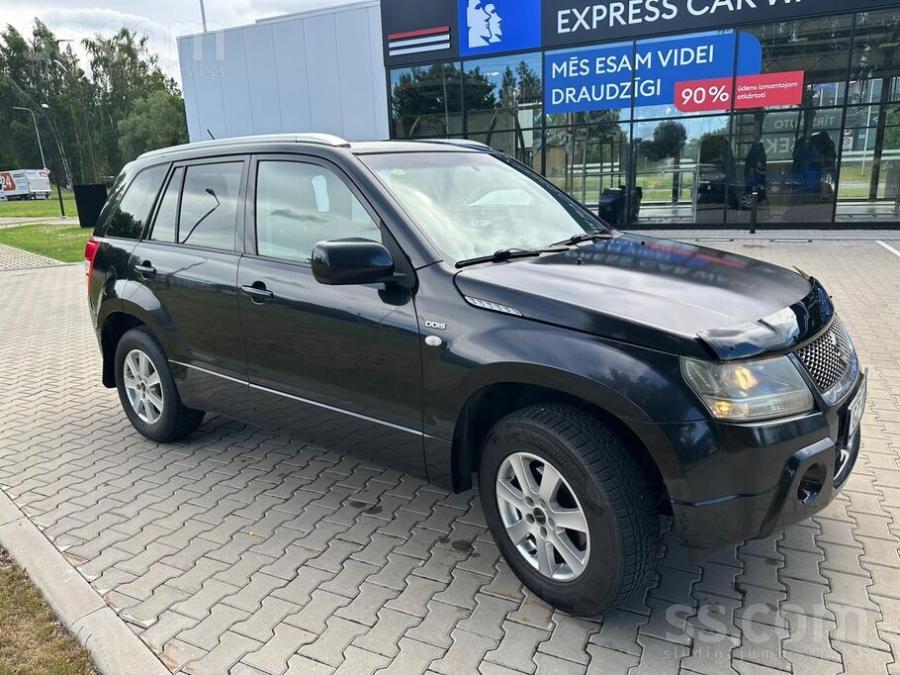 Синий Сузуки Гранд Витара 2008 в Рига, объемом двигателя 1.90 л и пробегом 338 тыс. км за 2999 €, фото 4 на AUTOMOTO.COM.LV