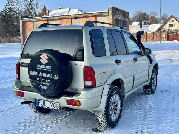 Suzuki grand-vitara 2000 Šilutė, ar dzinēja tilpumu 2.00 L un nobraukumu 275 tūkst. km par 2999 €, foto 4 vietnē AUTOMOTO.COM.LV