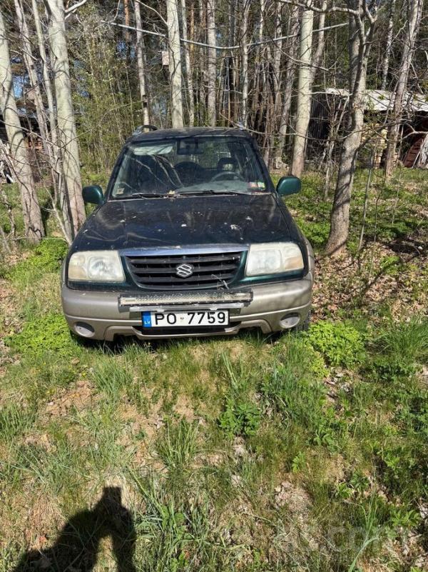Zaļš Suzuki grand-vitara 2001 Kuldīga, ar dzinēja tilpumu 2.00 L un nobraukumu 250 tūkst. km par 350 €, foto 2 vietnē AUTOMOTO.COM.LV