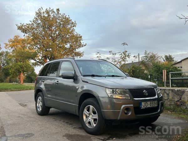 Pelēks Suzuki grand-vitara 2006 Rīga, ar dzinēja tilpumu 1.90 L un nobraukumu 283 tūkst. km par 2350 €, foto 1 vietnē AUTOMOTO.COM.LV