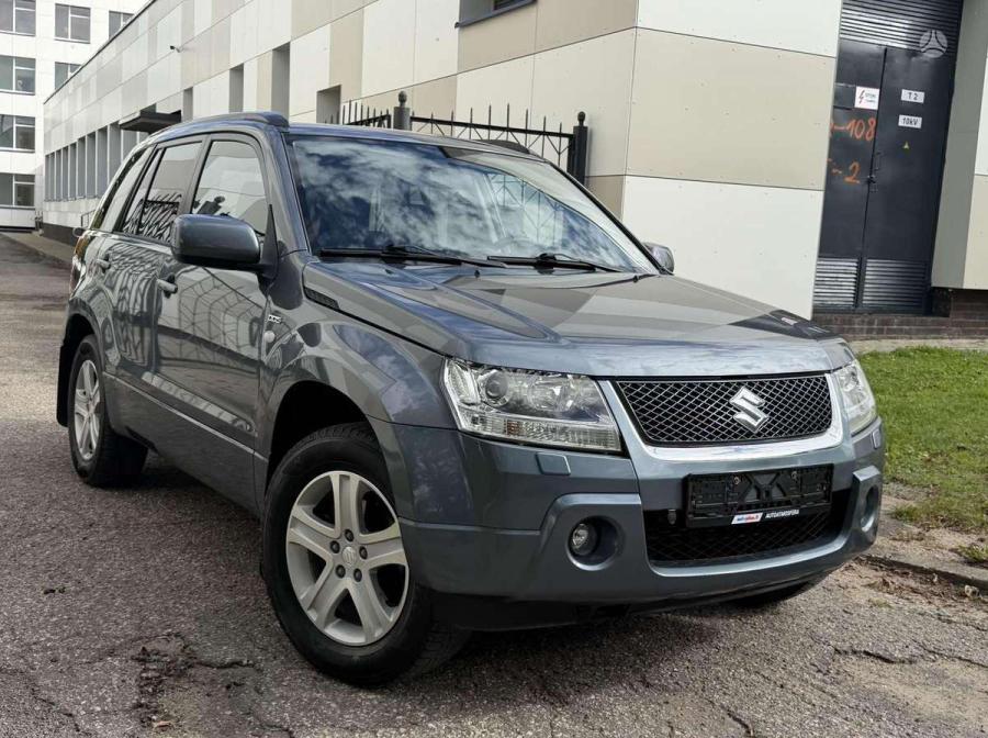 Pelēks Suzuki grand-vitara 2006 Utena, ar dzinēja tilpumu 1.90 L un nobraukumu 0 tūkst. km par 4850 €, foto 1 vietnē AUTOMOTO.COM.LV