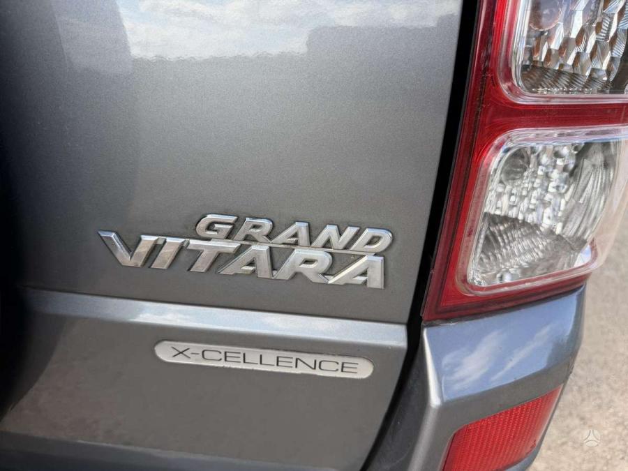 Pelēks Suzuki grand-vitara 2007 Utena, ar dzinēja tilpumu 2.00 L un nobraukumu 237 tūkst. km par 4650 €, foto 10 vietnē AUTOMOTO.COM.LV