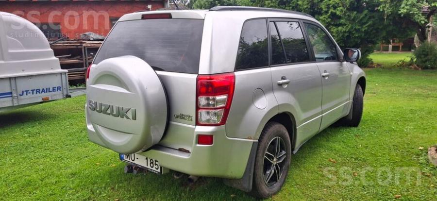 Pelēks Suzuki grand-vitara 2007 Balvi, ar dzinēja tilpumu 1.90 L un nobraukumu 333 tūkst. km par 2000 €, foto 8 vietnē AUTOMOTO.COM.LV