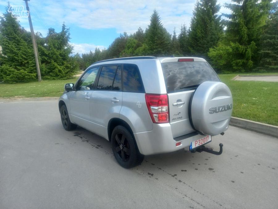 Pelēks Suzuki grand-vitara 2012 Kauņa, ar dzinēja tilpumu 1.90 L un nobraukumu 229 tūkst. km par 5300 €, foto 7 vietnē AUTOMOTO.COM.LV