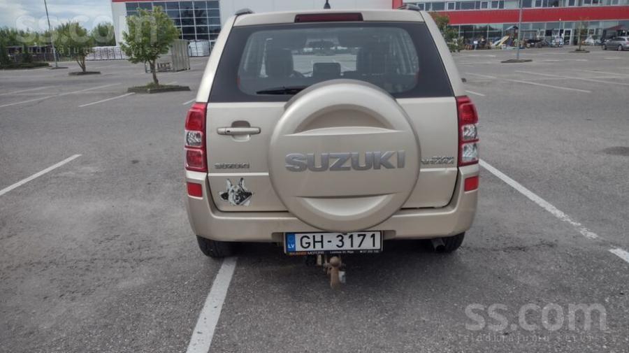 Dzeltens Suzuki grand-vitara 2007 Daugavpils, ar dzinēja tilpumu 2.00 L un nobraukumu 142 tūkst. km par 3100 €, foto 19 vietnē AUTOMOTO.COM.LV