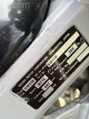 Сузуки GS 500 1995 в Лимбажи, объемом двигателя 0.49 л и пробегом 0 тыс. км за 1430 €, фото 3 на AUTOMOTO.COM.LV