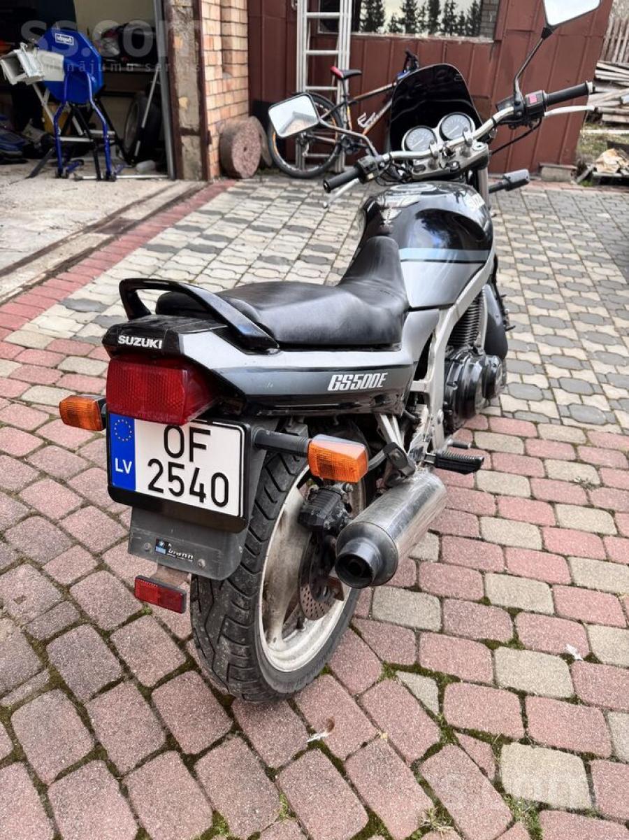 Suzuki GS 500E 1991 Preiļi, ar dzinēja tilpumu 0.50 L un nobraukumu 0 tūkst. km par 795 €, foto 5 vietnē AUTOMOTO.COM.LV