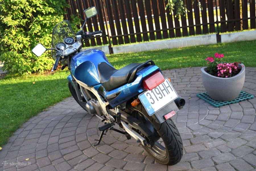 Синий Сузуки GS 2001 в Вильнюс, объемом двигателя 0.49 л и пробегом 54 тыс. км за 800 €, фото 5 на AUTOMOTO.COM.LV