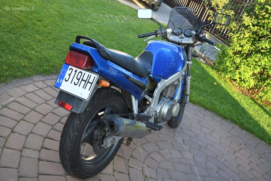 Синий Сузуки GS 2001 в Вильнюс, объемом двигателя 0.49 л и пробегом 54 тыс. км за 800 €, фото 6 на AUTOMOTO.COM.LV