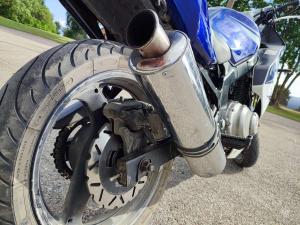 Zils Suzuki GS 2006 Vilkaviškis, ar dzinēja tilpumu 0.49 L un nobraukumu 36 tūkst. km par 1700 €, foto 5 vietnē AUTOMOTO.COM.LV