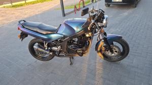 Violets Suzuki GS 1993 Plungė, ar dzinēja tilpumu 0.49 L un nobraukumu 18 tūkst. km par 900 €, foto 8 vietnē AUTOMOTO.COM.LV