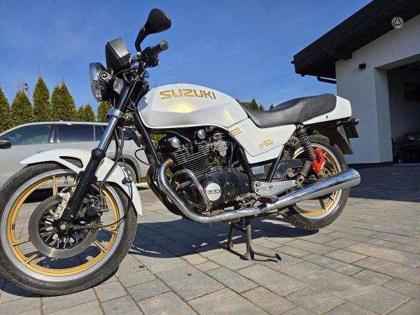 Balts Suzuki GS 1984 Kauņa, ar dzinēja tilpumu 0.45 L un nobraukumu 50 tūkst. km par 950 €, foto 4 vietnē AUTOMOTO.COM.LV