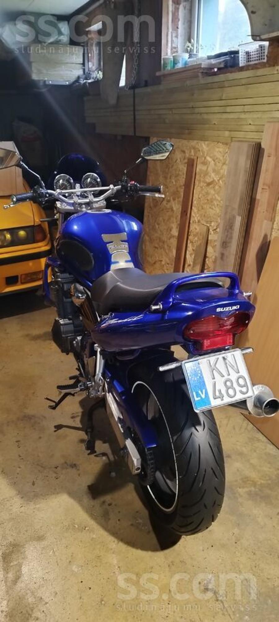 Suzuki GSF 600 2001 in Riga, with an engine capacity of 0.60 L and mileage of 0 thousand km for 2750 €, photo 5 on AUTOMOTO.COM.LV