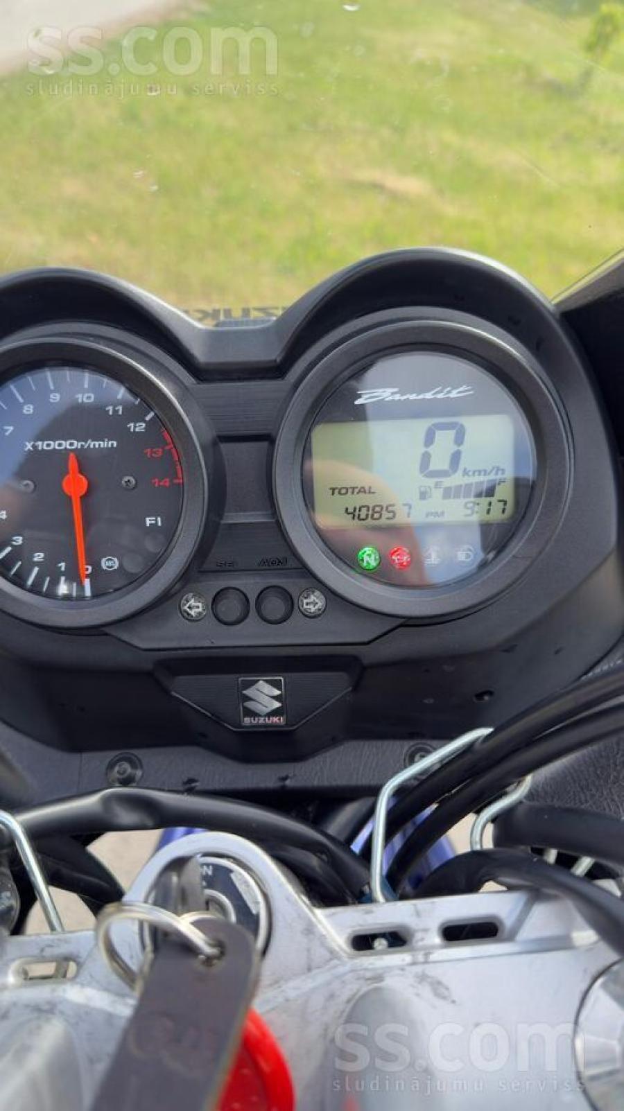 Suzuki GSF 650 2008 in Riga, with an engine capacity of 0.66 L and mileage of 0 thousand km for 3100 €, photo 6 on AUTOMOTO.COM.LV