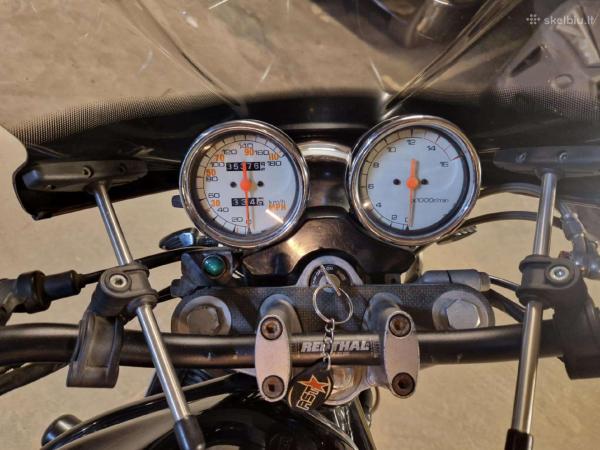 Black Suzuki GSF 1993 in Vilnius, with an engine capacity of 0.40 L and mileage of 35 thousand km for 1100 €, photo 7 on AUTOMOTO.COM.LV