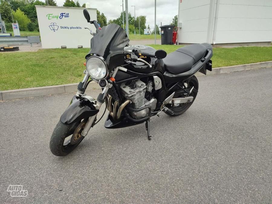 Black Suzuki GSF 1999 in Alytus, with an engine capacity of 0.60 L and mileage of 87 thousand km for 1350 €, photo 8 on AUTOMOTO.COM.LV