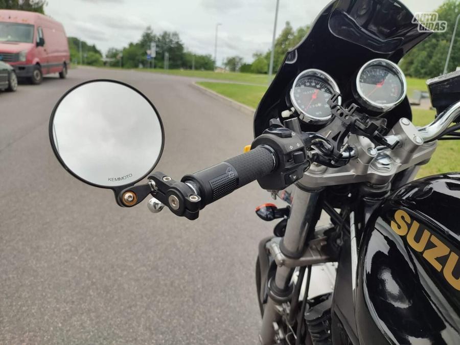 Black Suzuki GSF 1999 in Alytus, with an engine capacity of 0.60 L and mileage of 87 thousand km for 1350 €, photo 10 on AUTOMOTO.COM.LV