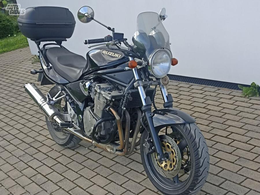 Melns Suzuki GSF 2000 Kauņa, ar dzinēja tilpumu 0.60 L un nobraukumu 0 tūkst. km par 1850 €, foto 1 vietnē AUTOMOTO.COM.LV