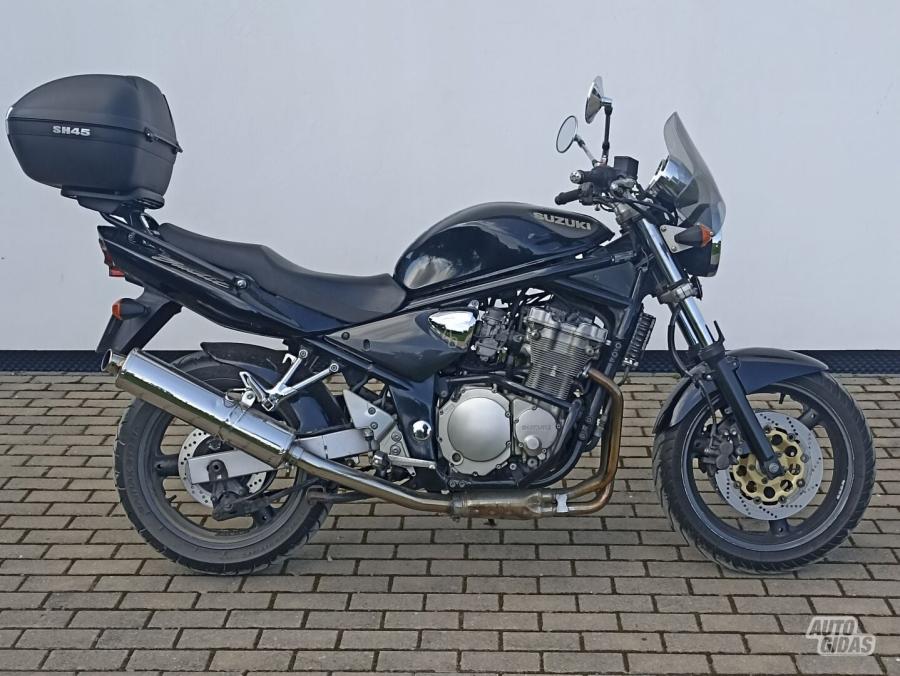 Melns Suzuki GSF 2000 Kauņa, ar dzinēja tilpumu 0.60 L un nobraukumu 0 tūkst. km par 1850 €, foto 4 vietnē AUTOMOTO.COM.LV