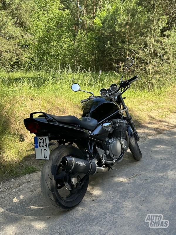 Black Suzuki GSF 2002 in Vilnius, with an engine capacity of 0.60 L and mileage of 57 thousand km for 2200 €, photo 3 on AUTOMOTO.COM.LV