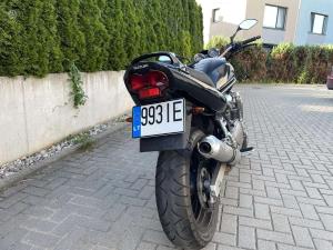Black Suzuki GSF 2003 in Kaunas, with an engine capacity of 0.60 L and mileage of 40 thousand km for 1300 €, photo 8 on AUTOMOTO.COM.LV