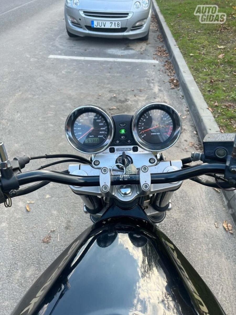 Black Suzuki GSF 2003 in Vilnius, with an engine capacity of 0.60 L and mileage of 57 thousand km for 1200 €, photo 8 on AUTOMOTO.COM.LV