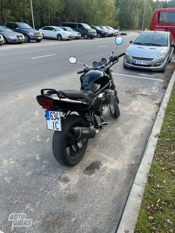Melns Suzuki GSF 2003 Viļņa, ar dzinēja tilpumu 0.60 L un nobraukumu 57 tūkst. km par 1200 €, foto 4 vietnē AUTOMOTO.COM.LV