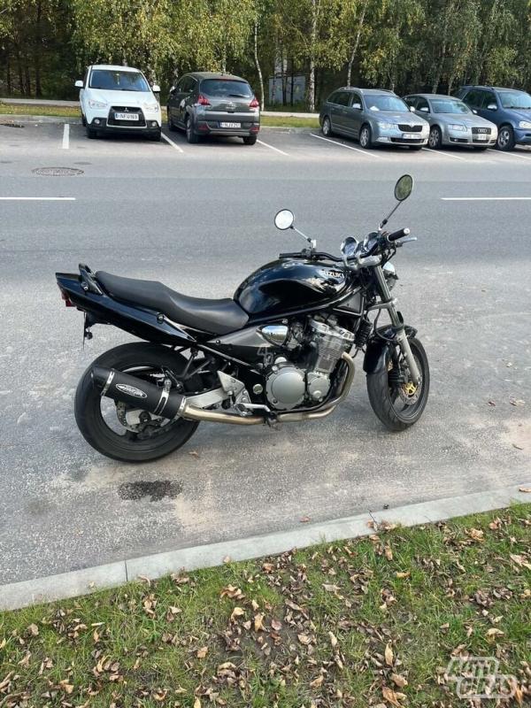 Melns Suzuki GSF 2003 Viļņa, ar dzinēja tilpumu 0.60 L un nobraukumu 57 tūkst. km par 1200 €, foto 5 vietnē AUTOMOTO.COM.LV