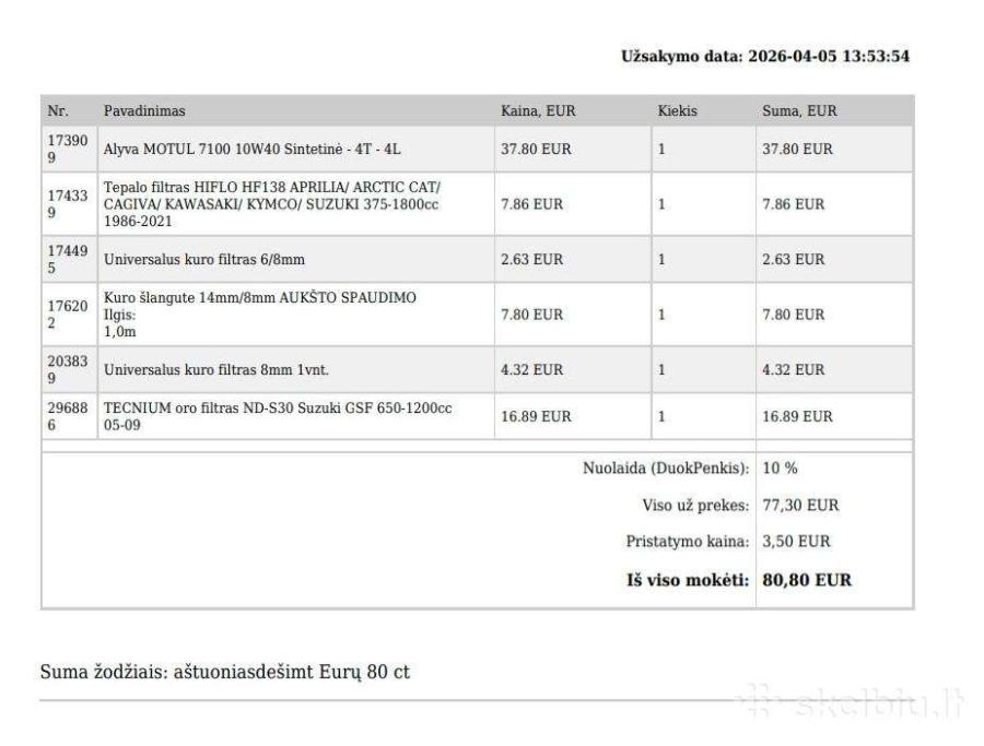 Черный Сузуки GSF 2006 в Таураге, объемом двигателя 0.65 л и пробегом 111 тыс. км за 1350 €, фото 17 на AUTOMOTO.COM.LV