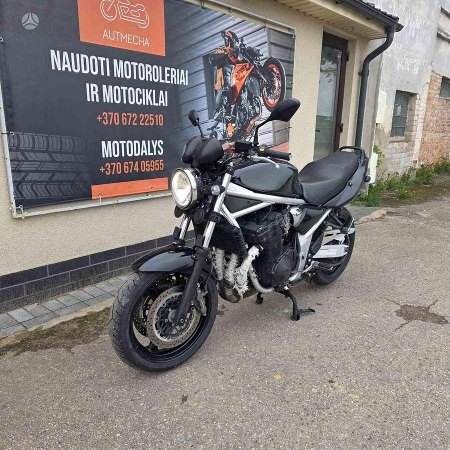 Black Suzuki GSF 2006 in Panevezys, with an engine capacity of 1.20 L and mileage of 58 thousand km for 2250 €, photo 3 on AUTOMOTO.COM.LV