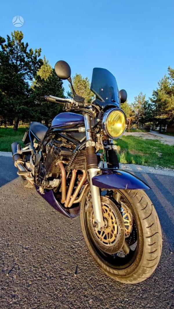 Blue Suzuki GSF 1996 in Vilnius, with an engine capacity of 1.16 L and mileage of 35 thousand km for 1700 €, photo 3 on AUTOMOTO.COM.LV