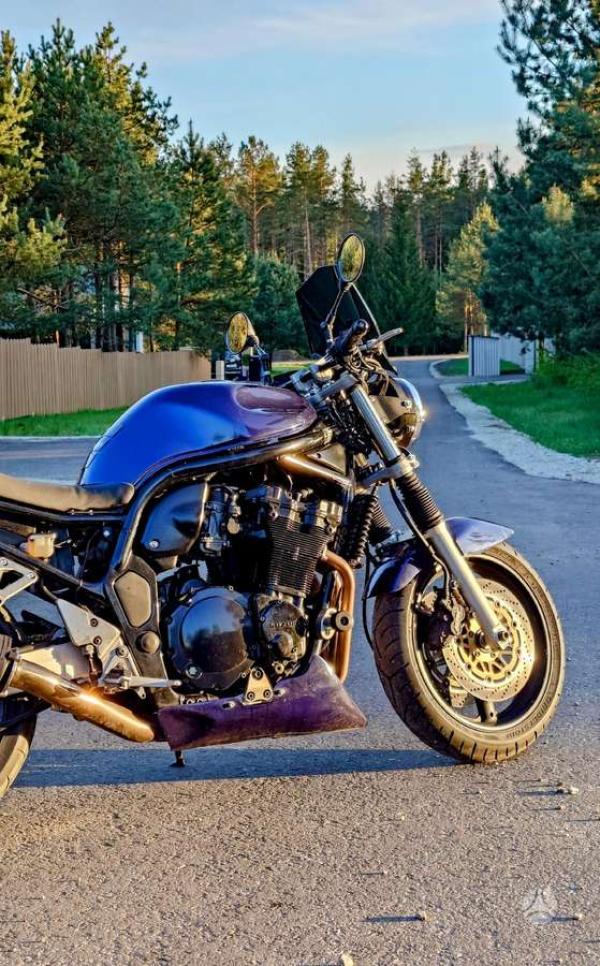 Blue Suzuki GSF 1996 in Vilnius, with an engine capacity of 1.16 L and mileage of 35 thousand km for 1700 €, photo 6 on AUTOMOTO.COM.LV