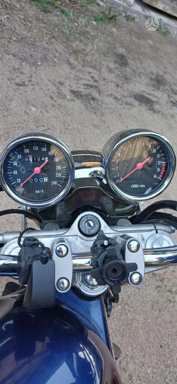 Zils Suzuki GSF 1999 Viļņa, ar dzinēja tilpumu 0.60 L un nobraukumu 66 tūkst. km par 1200 €, foto 3 vietnē AUTOMOTO.COM.LV