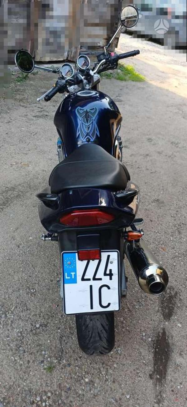Zils Suzuki GSF 1999 Viļņa, ar dzinēja tilpumu 0.60 L un nobraukumu 66 tūkst. km par 1200 €, foto 4 vietnē AUTOMOTO.COM.LV