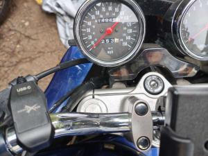 Zils Suzuki GSF 1999 Širvintos, ar dzinēja tilpumu 0.60 L un nobraukumu 22 tūkst. km par 1000 €, foto 9 vietnē AUTOMOTO.COM.LV