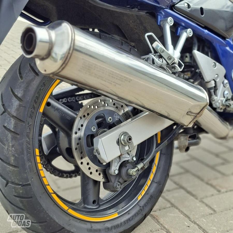 Blue Suzuki GSF 2000 in Panevezys, with an engine capacity of 0.60 L and mileage of 35 thousand km for 1800 €, photo 17 on AUTOMOTO.COM.LV