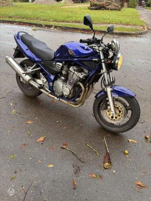 Blue Suzuki GSF 2000 in Taurage, with an engine capacity of 0.60 L and mileage of 36 thousand km for 1000 €, photo 3 on AUTOMOTO.COM.LV