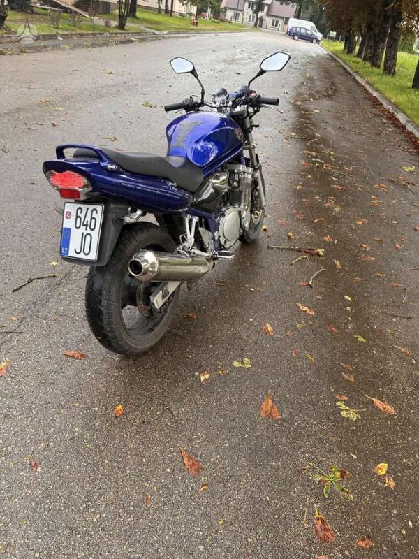 Blue Suzuki GSF 2000 in Taurage, with an engine capacity of 0.60 L and mileage of 36 thousand km for 1000 €, photo 7 on AUTOMOTO.COM.LV