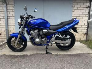 Blue Suzuki GSF 2001 in Birstonas, with an engine capacity of 0.60 L and mileage of 34 thousand km for 1999 €, photo 5 on AUTOMOTO.COM.LV