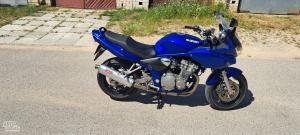 Zils Suzuki GSF 2001 Druskininkai, ar dzinēja tilpumu 0.60 L un nobraukumu 65 tūkst. km par 1000 €, foto 5 vietnē AUTOMOTO.COM.LV