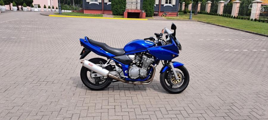 Zils Suzuki GSF 2001 Druskininkai, ar dzinēja tilpumu 0.60 L un nobraukumu 65 tūkst. km par 1250 €, foto 6 vietnē AUTOMOTO.COM.LV