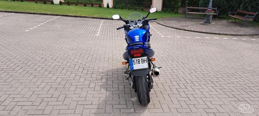 Zils Suzuki GSF 2001 Druskininkai, ar dzinēja tilpumu 0.60 L un nobraukumu 65 tūkst. km par 1250 €, foto 9 vietnē AUTOMOTO.COM.LV