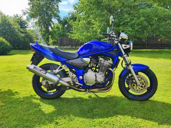 Blue Suzuki GSF 2001 in Siauliai, with an engine capacity of 0.60 L and mileage of 59 thousand km for 999 €, photo 1 on AUTOMOTO.COM.LV