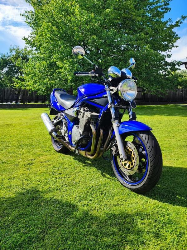 Blue Suzuki GSF 2001 in Siauliai, with an engine capacity of 0.60 L and mileage of 59 thousand km for 999 €, photo 8 on AUTOMOTO.COM.LV