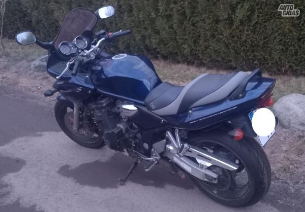 Blue Suzuki GSF 2002 in Vilnius, with an engine capacity of 1.20 L and mileage of 77 thousand km for 1999 €, photo 5 on AUTOMOTO.COM.LV