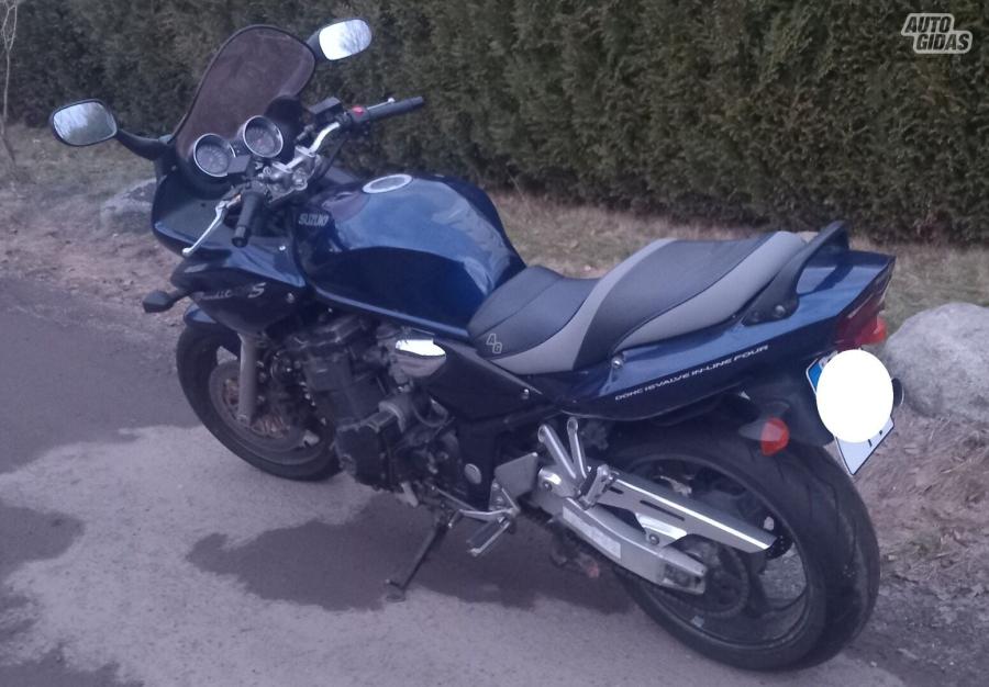 Zils Suzuki GSF 2002 Viļņa, ar dzinēja tilpumu 1.20 L un nobraukumu 77 tūkst. km par 2350 €, foto 5 vietnē AUTOMOTO.COM.LV